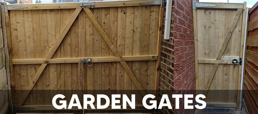 Sandbach Wooden Garden Gates For Sale – Rhino Sheds